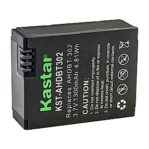 Kastar 2 Pack Battery and LCD Triple USB Charger Compatible with EHANG 4K Sports Camera, EHANG GHOSTDRONE 2.0 RC Quadcopter, EHANG GSC-200K Battery