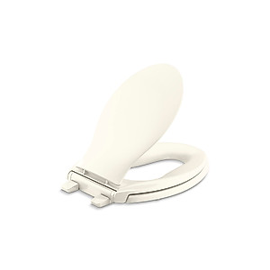 KOHLER TRANSITIONS® READYLATCH® QC EB T SEAT, Ready Latch, Elongated, BISCUIT