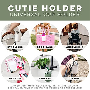 Ryan & Rose Cutie Holder Universal Stroller Cup Holder (Ivy)