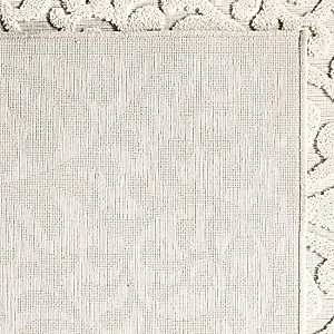 My Texas House by Orian Indoor/Outdoor Bluebonnets Area Rug, 9' x 13', Natural