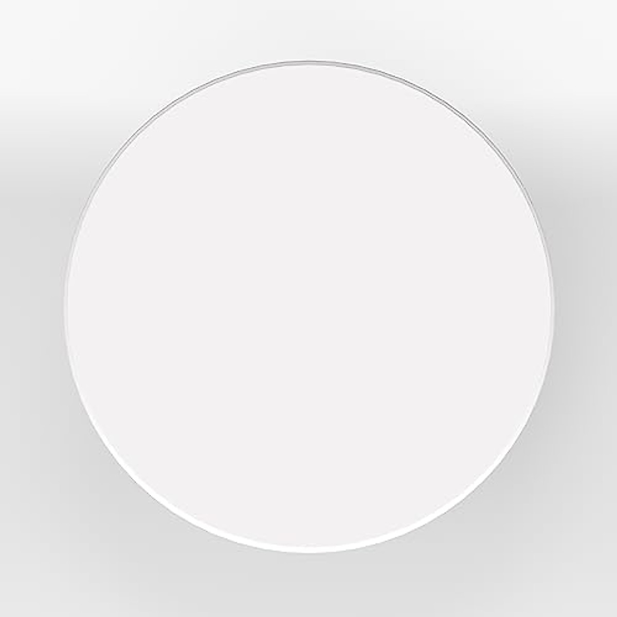 Glenwillow Home 3-PC - 42" Round Pedestal Dining Table in White + White/Natural Double X-Back Dining Chairs Dining Set