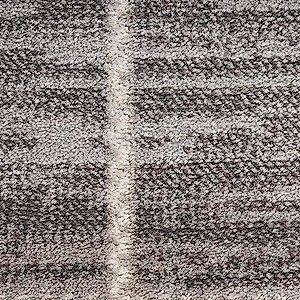 Nourison Serenity Home Contemporary Grey Ivory 7'10" x 9'10" Area -rug, Easy -cleaning, Non Shedding, Bed Room, Living Room, Dining Room, Backyard, Deck, Patio (8x10)