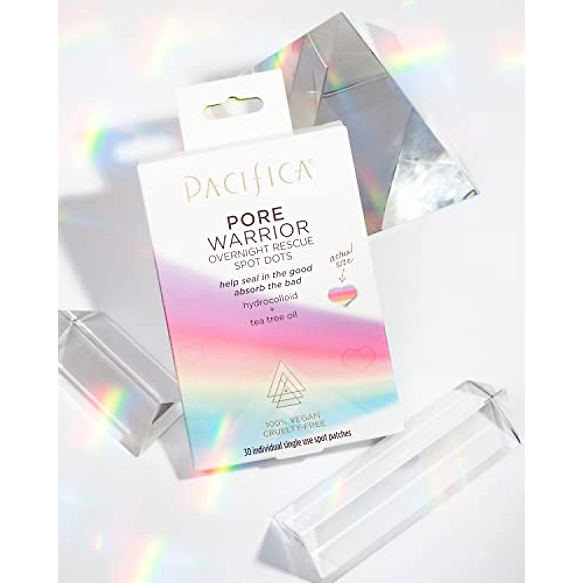 Pacifica Pore Warrior Overnight Rescue Spot Dots Dots Women 30 Pc