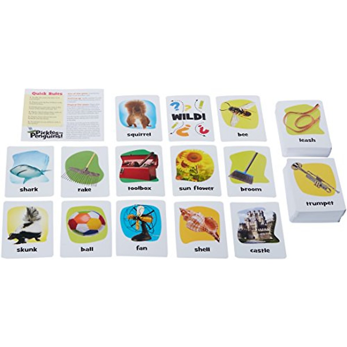 Pickles to Penguins! Travel Edition -The Quick-Thinking Picture-Linking Party Game – for 2 or More Players Ages 8 and up by Outset