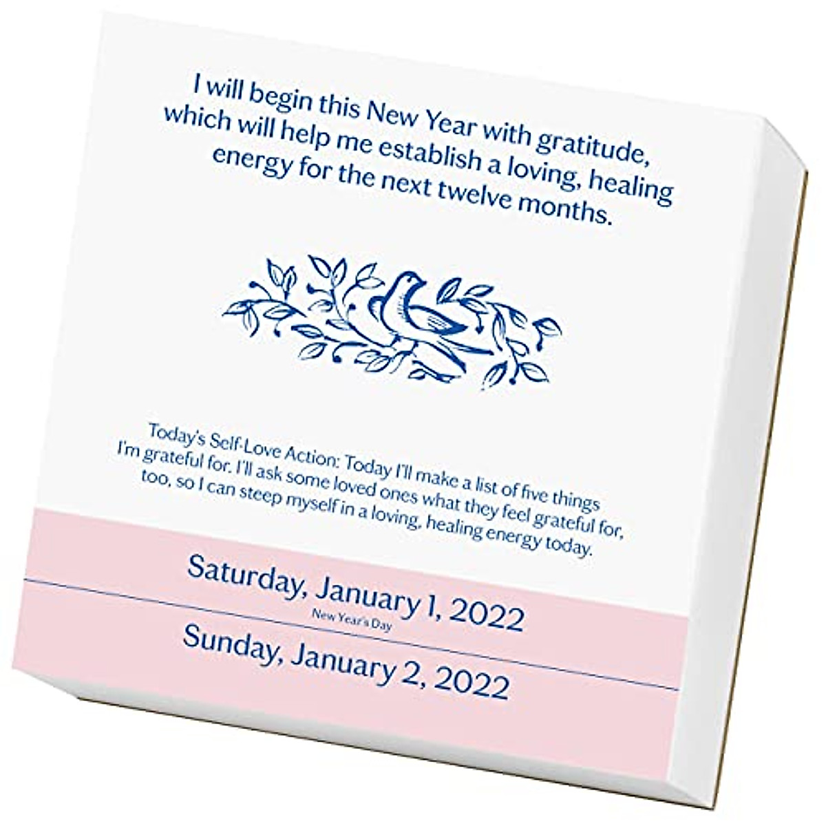 A Year of Self-Love Page-A-Day Calendar 2022: Daily Affirmations and Actions for Self-Compassion and Self Worth.