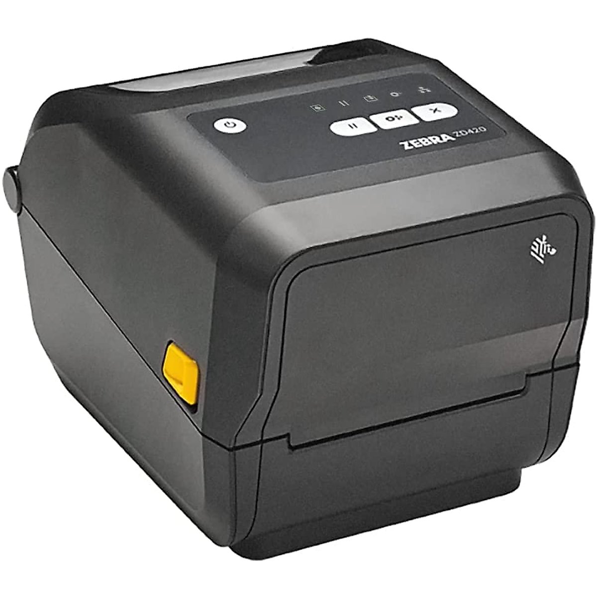 ZEBRA ZD420T 300dpi Thermal Transfer and Direct Thermal Desktop Printer - USB, USB Host Connectivity - 4" Print Width, 4 IPS, Monochrome - ZD42043-T, JTTANDS