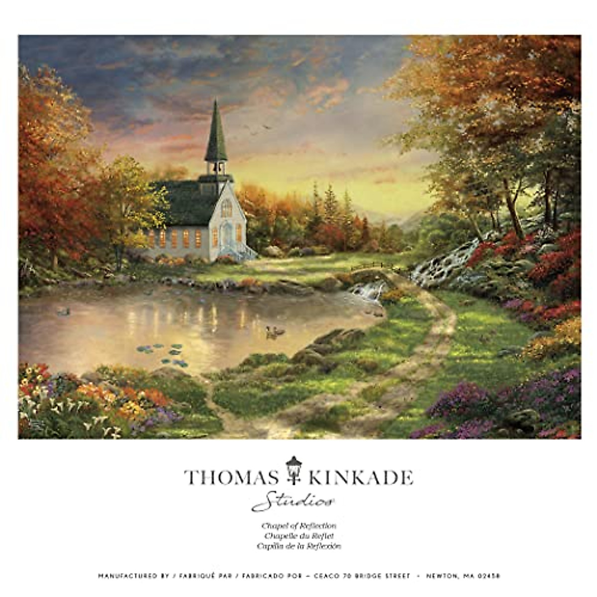 Ceaco - Thomas Kinkade - Chapel of Reflection - 1000 Piece Jigsaw Puzzle