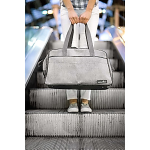 Babymoov Traveler Carry On Bag, Multi-Function, Lightweight, XL Size with 11 Pockets and 6 Accessories for Organized Storage (Perfect for Moms & Dads)