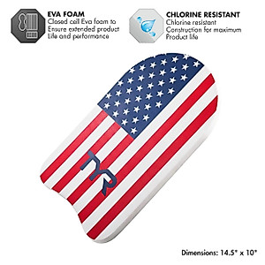 TYR LJKBUSA642ALL Jr Clssc Kickbrd USA Red/Navy All