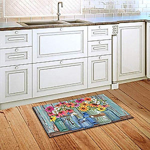 Briarwood Lane Farm Fresh Flowers Spring Doormat Indoor Outdoor 30" x 18"