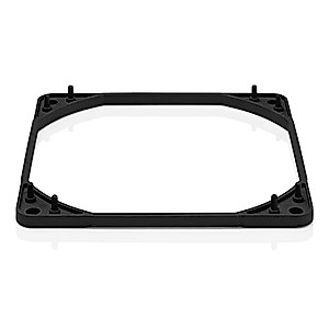 Noctua NA-IS1-12 chromax.Black Sx2, Inlet Side Spacers for 120mm Fans (Black)