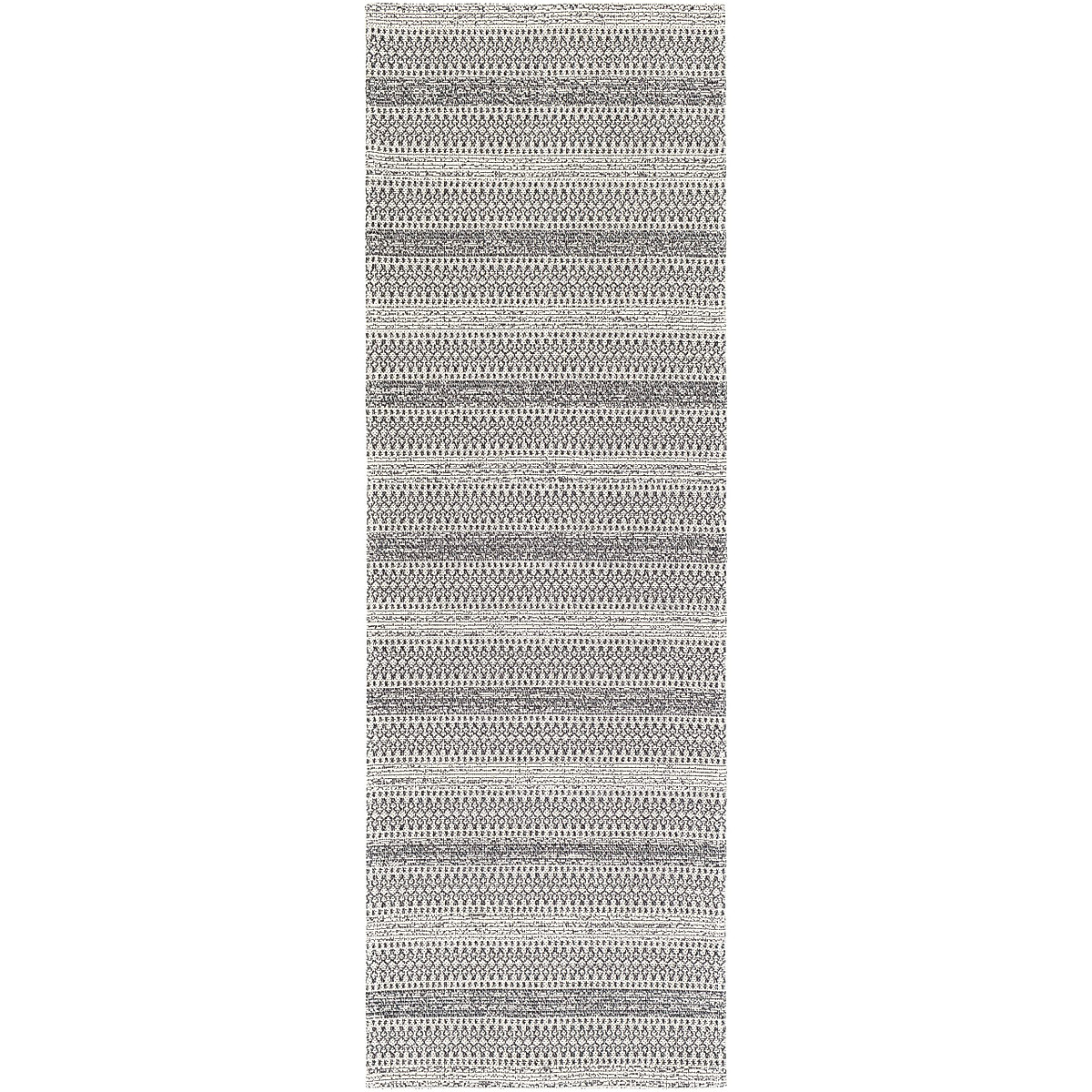 Mark&Day Area Rugs, 8x10 Stone Global Silver Gray Area Rug, Charcoal White Cream Carpet for Living Room, Bedroom or Kitchen (7'10" x 10'2")