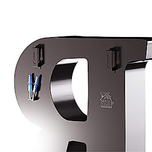 Wine Letter Cork Holder Art Wall Décor ~ Metal Letter Wine Cork Holder Monogram ~ Individual Wine Letter Cork Holders A Thru Z ~ Gifts for Wine Lovers ~ by HouseVines (R)