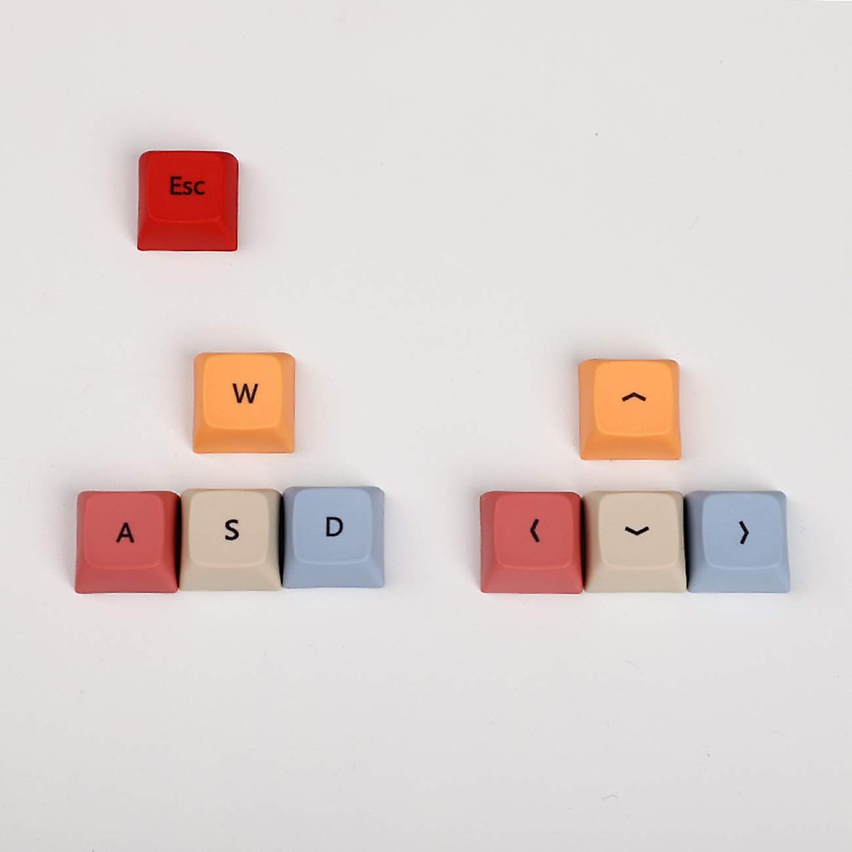 XDA Profile Dye-Sublimation PBT Keycap WASD R4/ESC Arrow Key Cap Switch for Cherry RGB MX Mechanical Gaming Keyboards Replacement (Esc)