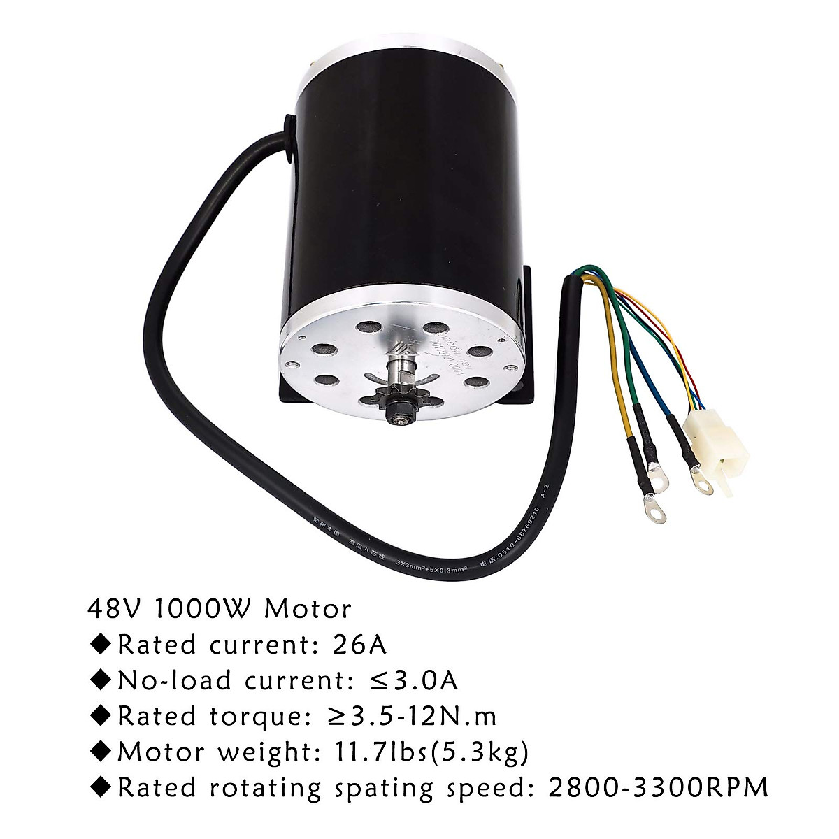 TDPRO 48V 1800W Brushless Electric Motor Controller Throttle Accelerator Pedal Set for Go Kart Scooter E Bike Motorized Bicycle ATV Moped Mini Bikes