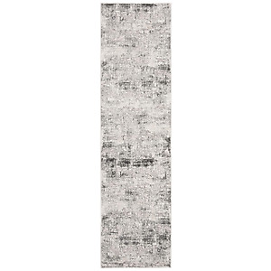 SAFAVIEH Vogue Collection Runner Rug - 2' x 12', Beige & Charcoal, Modern Abstract Design, Non-Shedding & Easy Care, Ideal for High Traffic Areas in Living Room, Bedroom (VGE143A)