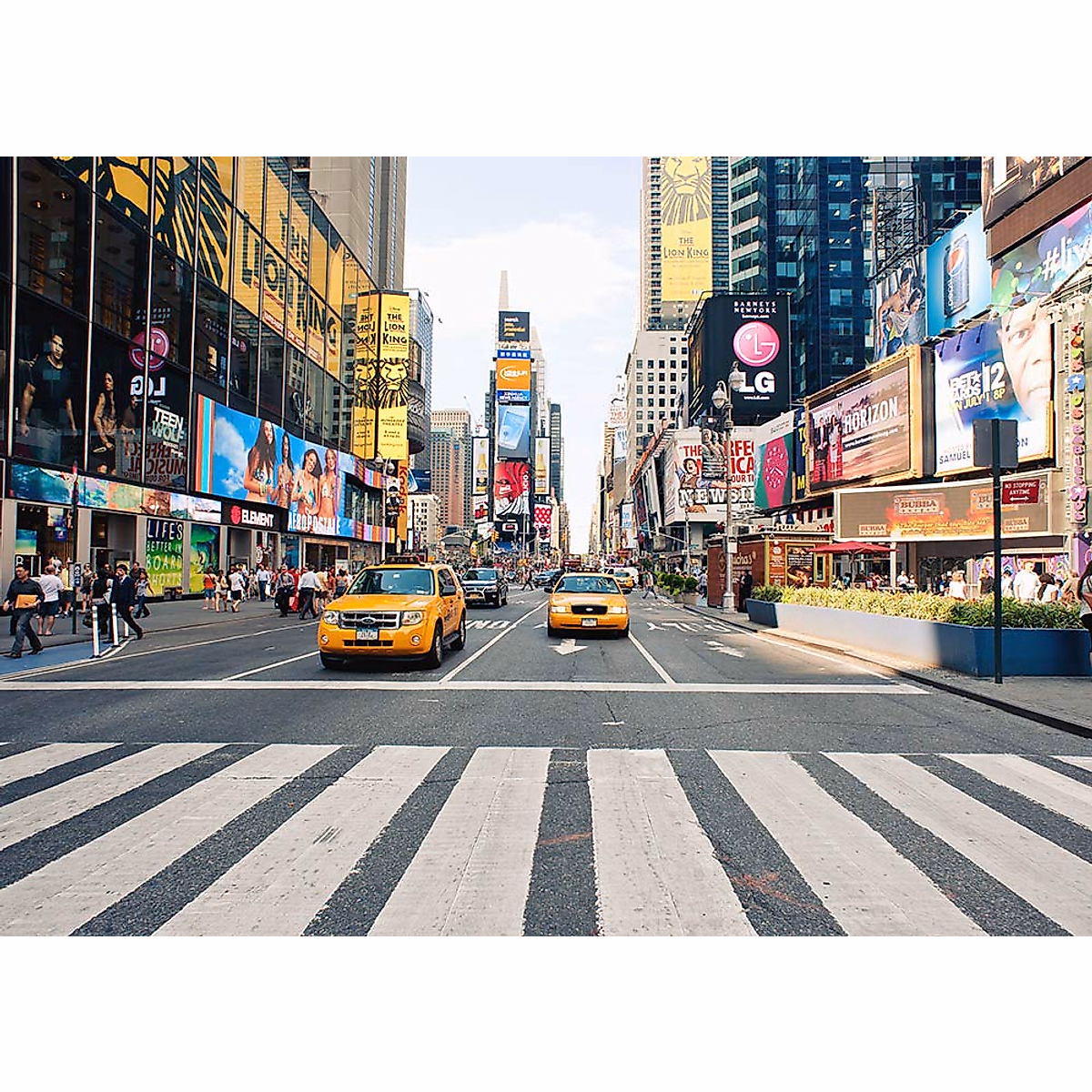 NYC Time Square Buildings Photo Backdrops Taxi New York Fashion Street Party Photography Background Adult Portrait Studio Booth Props Banner 7x5ft