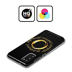 Head Case Designs Officially Licensed The Lord of The Rings The Fellowship of The Ring One Ring Graphics Soft Gel Case Compatible with Samsung Galaxy S22 5G