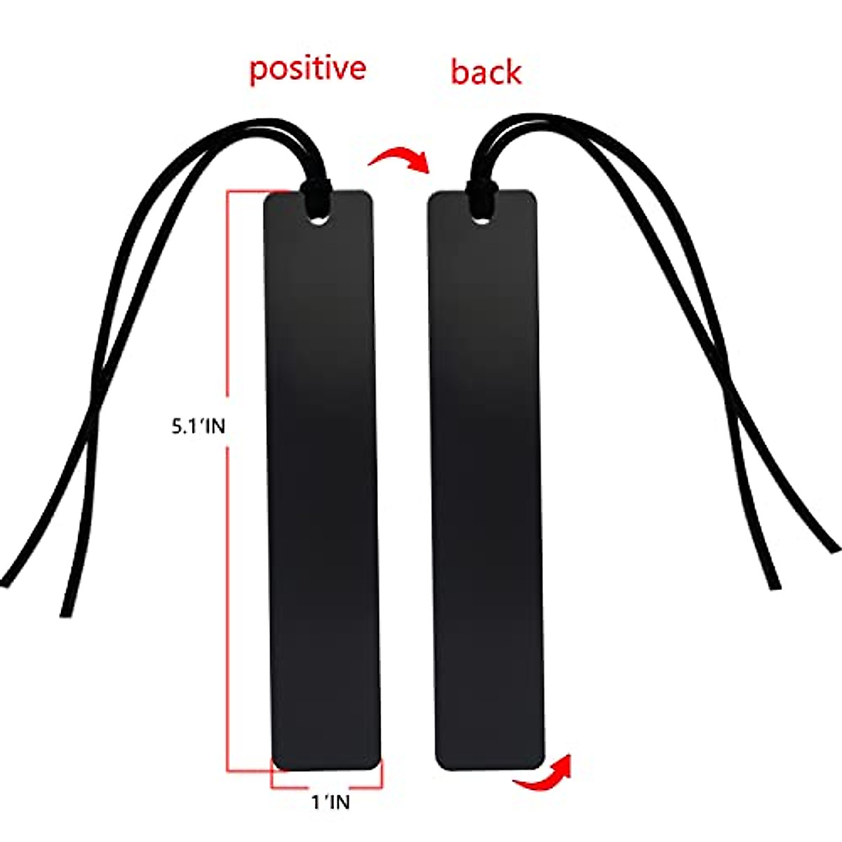 Inspirational Quotes Bookmarks (Double-Sided Engraving), Gifts for Daughter, Book Lover, Bookworm, Daughter Gifts from Mom and Dad-Ydbook10