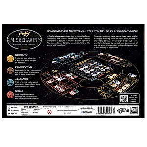 Battlefront Miniatures/Gale Force Nine Firefly: Misbehavin' - A Factions Deckbuilding Game, Ages 14+, 2-4 Players, 60 Min