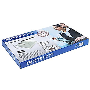 A2-B7 Paper Trimmer Paper Cutter Heavy Duty Trimmer Gridded Paper Photo Guillotine Craft Machine 18 inch Cut Length 12 Sheets Capacity for Office Home Use