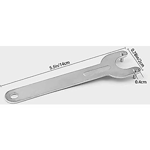 Angle Grinder Spanner Wrench for Compatible with Dewalt Bosch Black & Decker Ryobi Replacement Parts 224399-1 193465-4 224568-4(2 PCS)