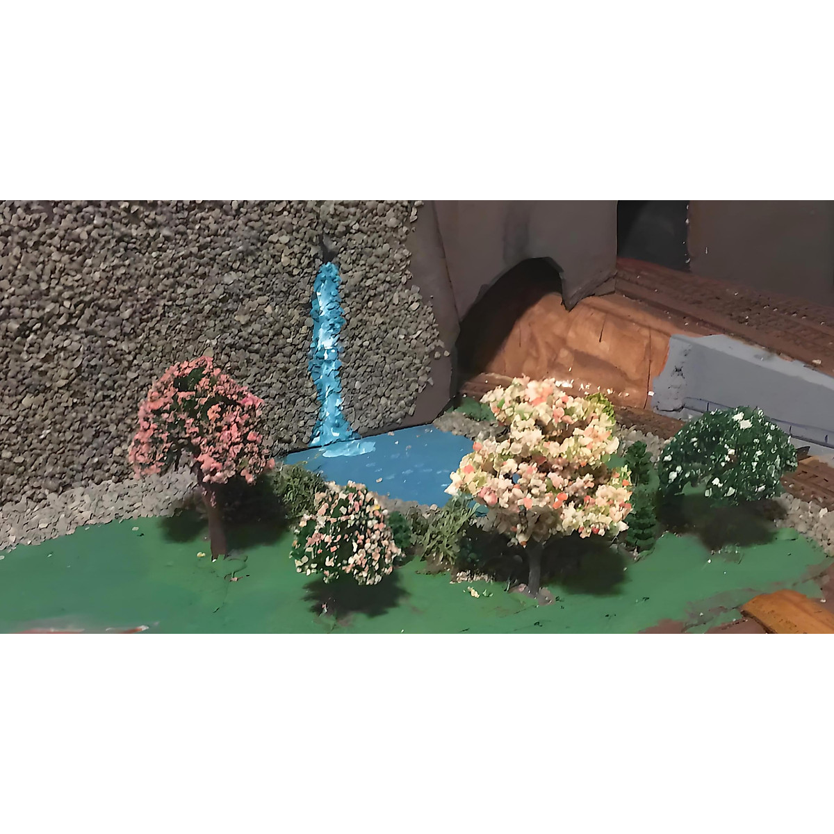 29pcs Mixed Model Trees, 1.5-4.8 inch(4-12 cm), OrgMemory Fruit Trees, Ho Scale Trees, Model Train Scenery, Architecture Trees, Flower Trees with No Bases