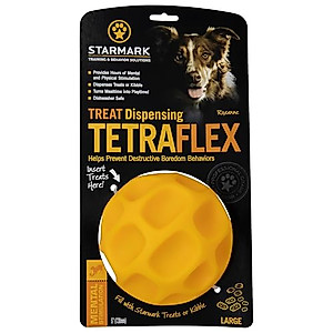 Starmark Treat Dispensing Tetraflex Dog Toy Large