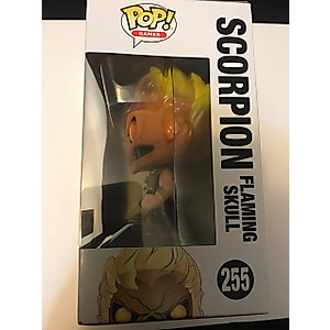 Funko Pop! Games Mortal Kombat X Scorpion #255 (Flaming Skull)