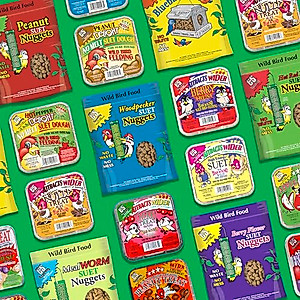 C&S Wild Bird Bluebird Suet Nuggets Mega Box, 8 Pounds