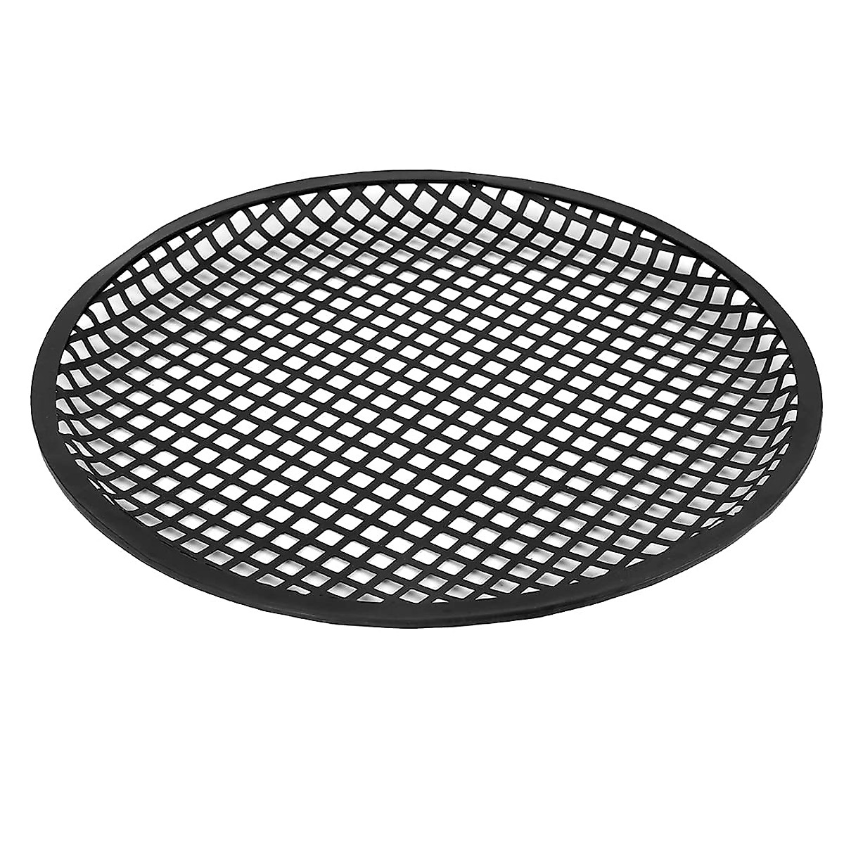 X AUTOHAUX 12 Inch Black Car Audio Speaker Cover Metal Mesh Subwoofer Grill Horn Guard