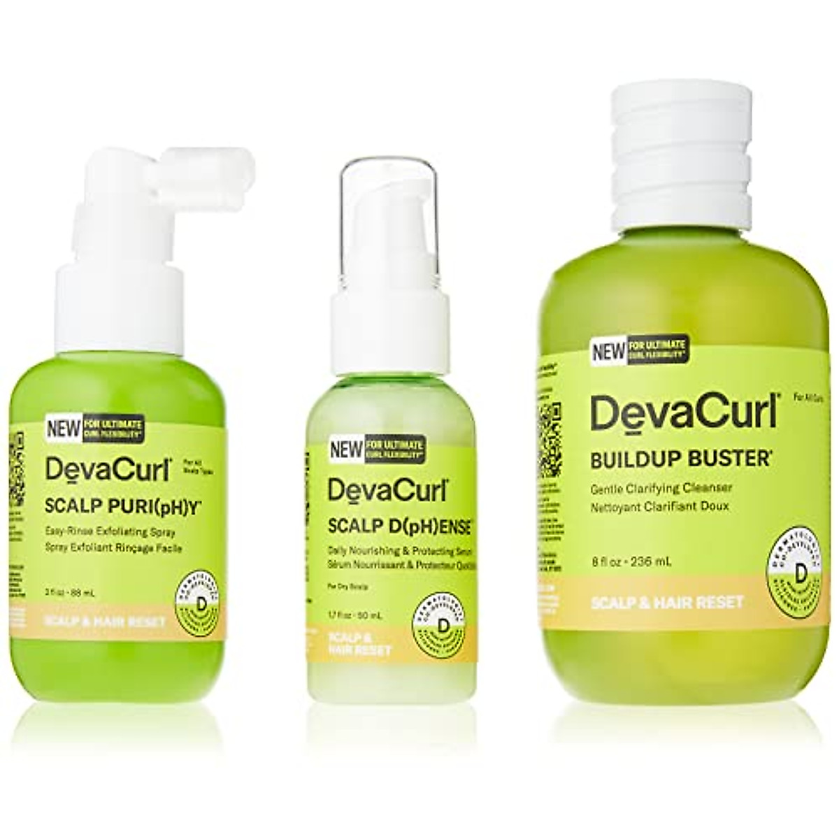 DevaCurl Scalp Reset & Refresh Kit, 3 ct.