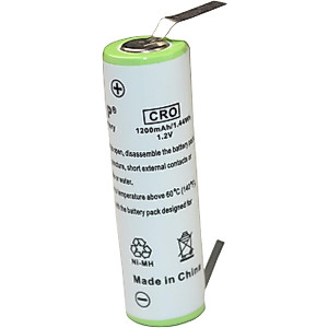 HQRP Battery Compatible with Philips Norelco EBR-8 EBR8 5625X 5812XL 6613X 6614X 6615X 6616X HQ6613 Shaver Plus Screwdriver