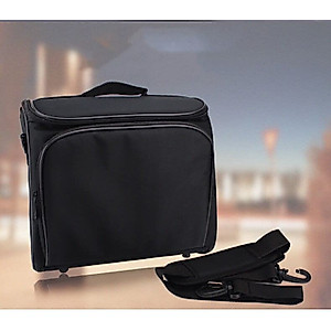 Projector Case, Projector Travel Carrying Bag Internal Dimension 12.2"x10.2"x4.7" with Adjustable Shoulder Strap & Compartment Dividers for for Acer, Epson, Benq,ACER, LG, Sony (12.2"x10.2"x4.7")