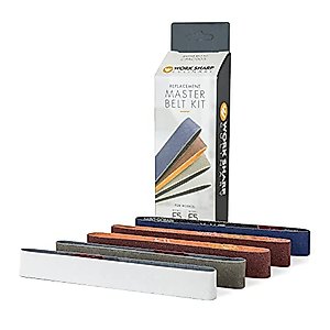 Work Sharp Professional Electric Kitchen Knife Sharpener Master Belt Kit