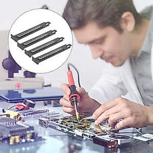 20pcs Graphics Card Bezel Pci Slot Blanking Plate Slot Cover for Computer Case Computer Chassis Block Pci Slot Cover Expansion Blank Plate Chassis Bits Block Vented Slot Cover