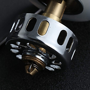 DOITOOL Metal Tub Drain Hair Catcher Pop Up Bathtub Shower Drain Hair Catcher Sink Stopper for Bathroom Kitchen Shower Drain Hair Trap Drain Protector