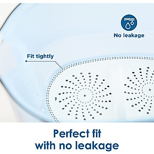 Waterdrop Replacement Filters for All Waterdrop Pitcher Filtration System, WD-PF-01A Plus 3 Packs & WD-PF-AL Alkaline Filters 3 Packs