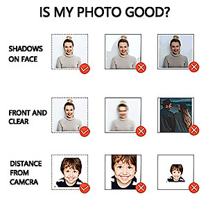 Artsadd Custom Face Socks with Picture, Personalized Socks with Photo Customized Unisex Funny Crew Sock Gifts for Men Women