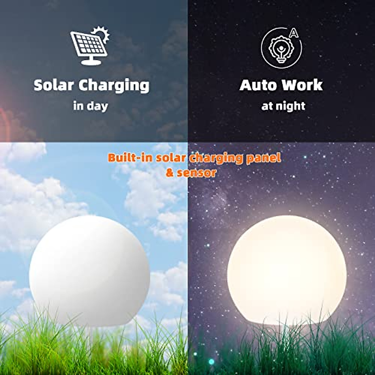 Dolita Solar Floating Pool Lights, 3-Pack Solar Powered Color Changing LED Pool Lights with Remote Control IP67 Waterproof Glow Garden Pathway Lights for Pool Patio Party Lawn Decoration