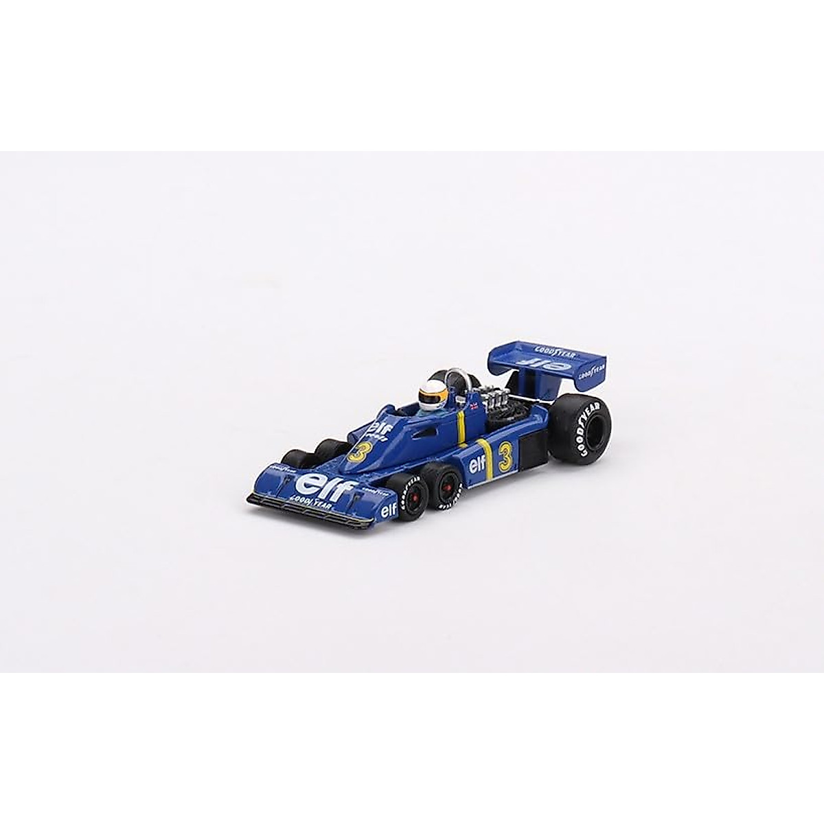 Tyrrell P34#3 Jody Scheckter F1 Formula One Swedish GP Winner (1976) Ltd Ed to 2880 pcs 1/64 Diecast Model Car by True Scale Miniatures MGT00583