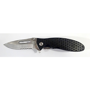Frost Cutlery 'Double Tap' Folding Lock-blade Pocketknife with a 3.375" long Stainless Steel Blade