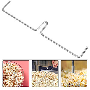 Hemobllo Popcorn Machine Mixer Stick - Popcorn Machine Parts Replacement Popcorn Machine Stirring Rod Popcorn Machine Stirring Shaft Popcorn Machine Stirring Stick Replacement Accessoroies