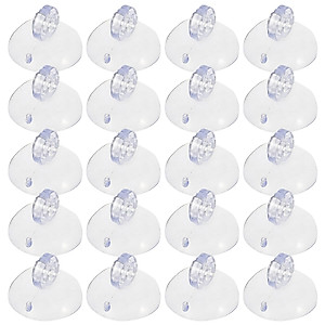 Cabilock 200pcs String Mini Suction Cup Lighting Accessories Window Screen Clips Window Suction Cup Hook Led Light Hanger Outside Fairy Light Suction Cup Wall Clip Plastic Fish Tank