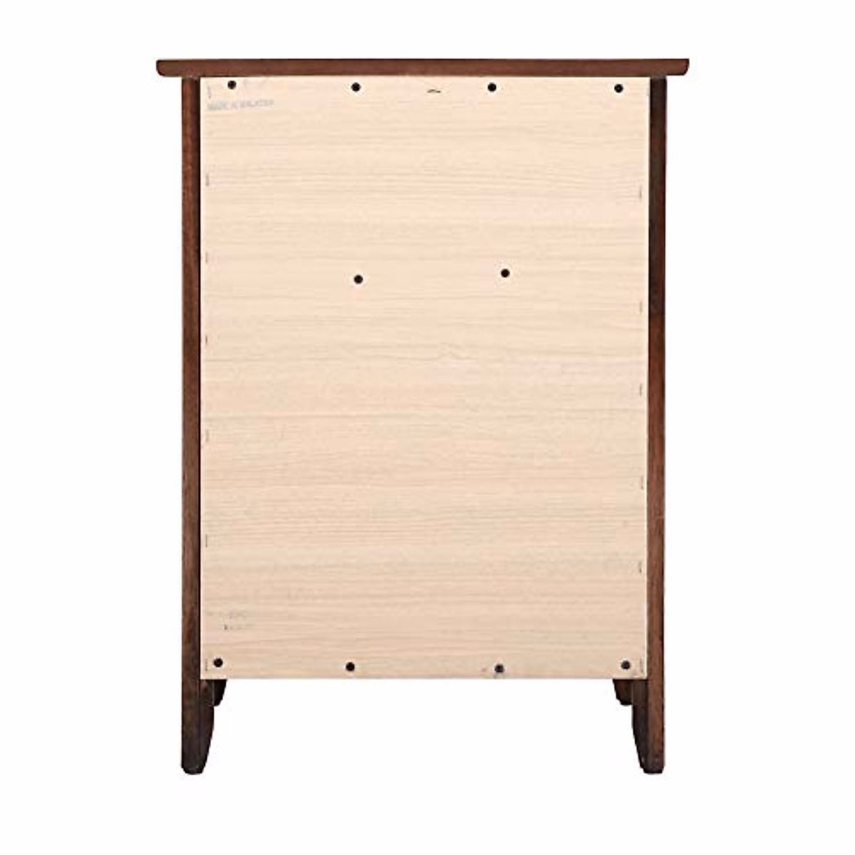 Glory Furniture 1 Drawer /1 Door Nightstand, Cappuccino