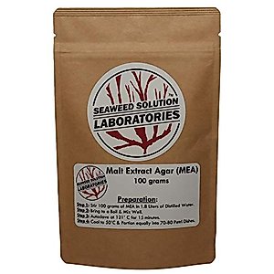 Malt Extract Agar (MEA) Dehydrated, 100 grams