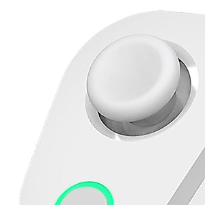 SamFansar Phone Joystick Portable Mobile Gaming Control Joystick Plug and Play Compatible with iPhone White