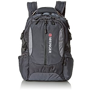 Wenger 15374415 SA1537 Grey Computer Backpack - Fits Most 15 Inch Laptops and Tablets