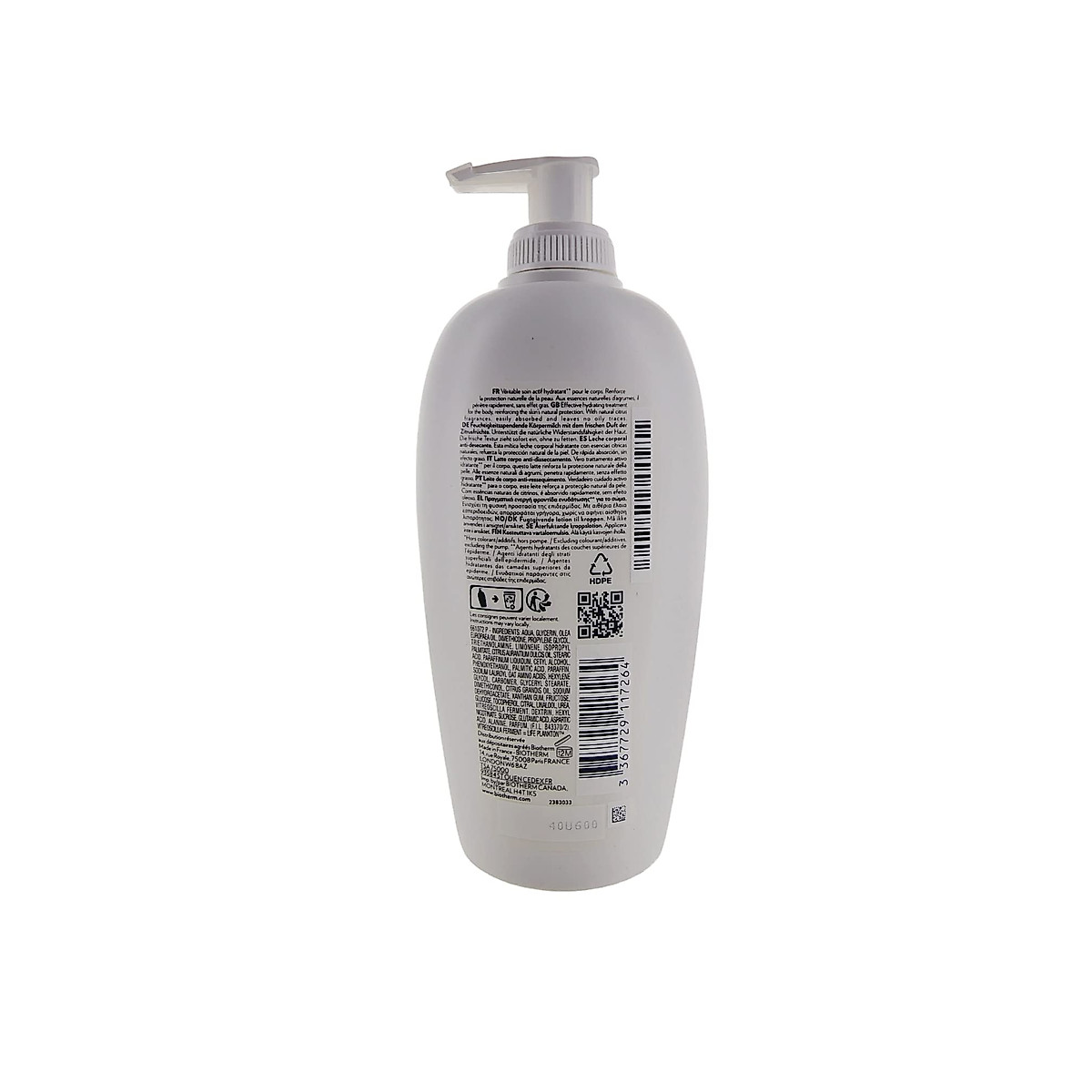 Biotherm Lait Corporel Anti-Drying Body Milk with Citrus Essences for Unisex, 13.5 Ounce