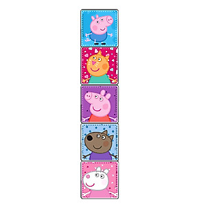 Coloring and Activity Set - Bundle Includes Peppa Pig Coloring Book, Peppa Pig Stickers, and 2-Sided Door Hanger (Peppa Coloring Book & Stickers)